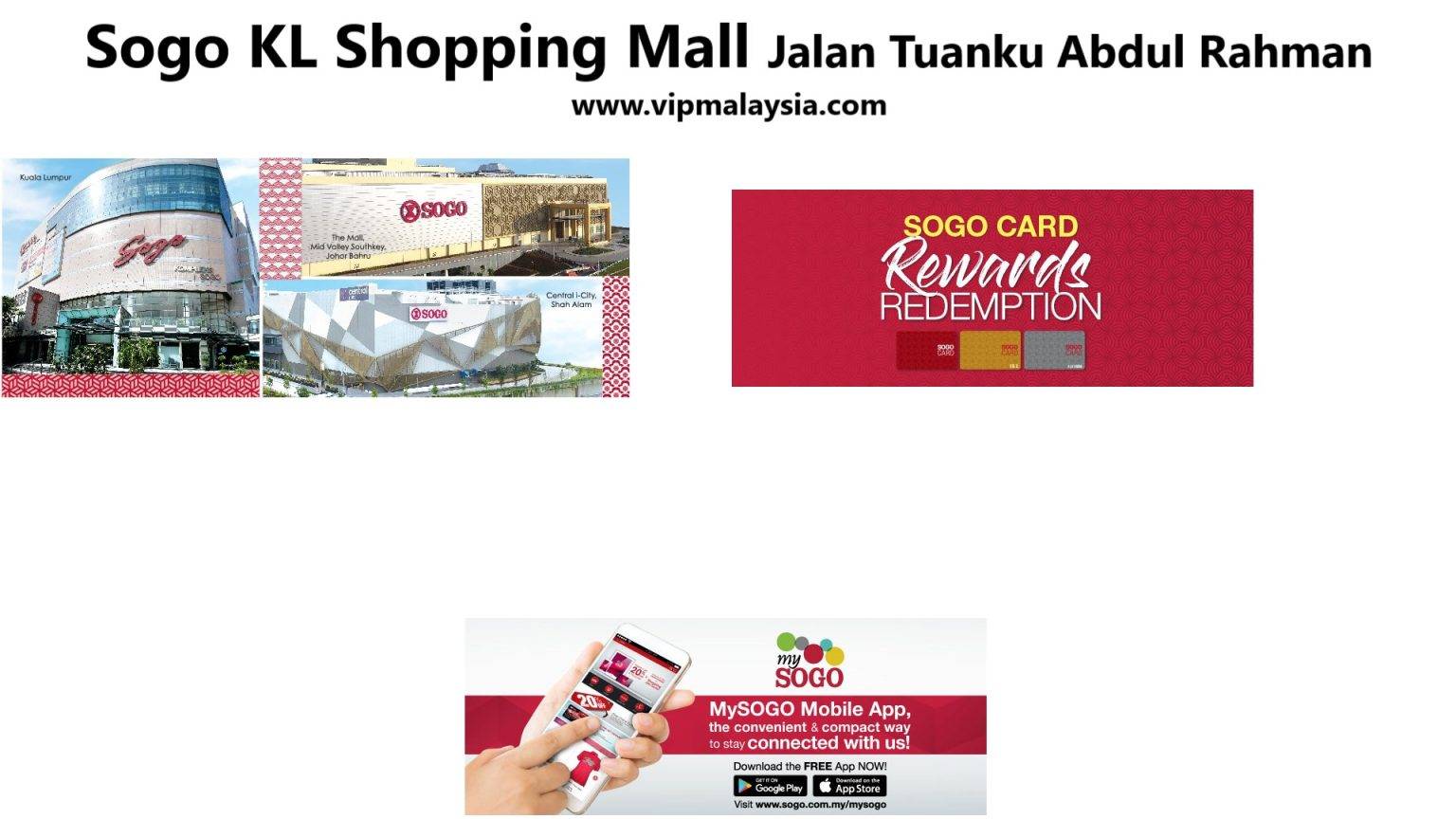 Sogo, Kuala Lumpur: Must-Visit Destination – vipmalaysia.com