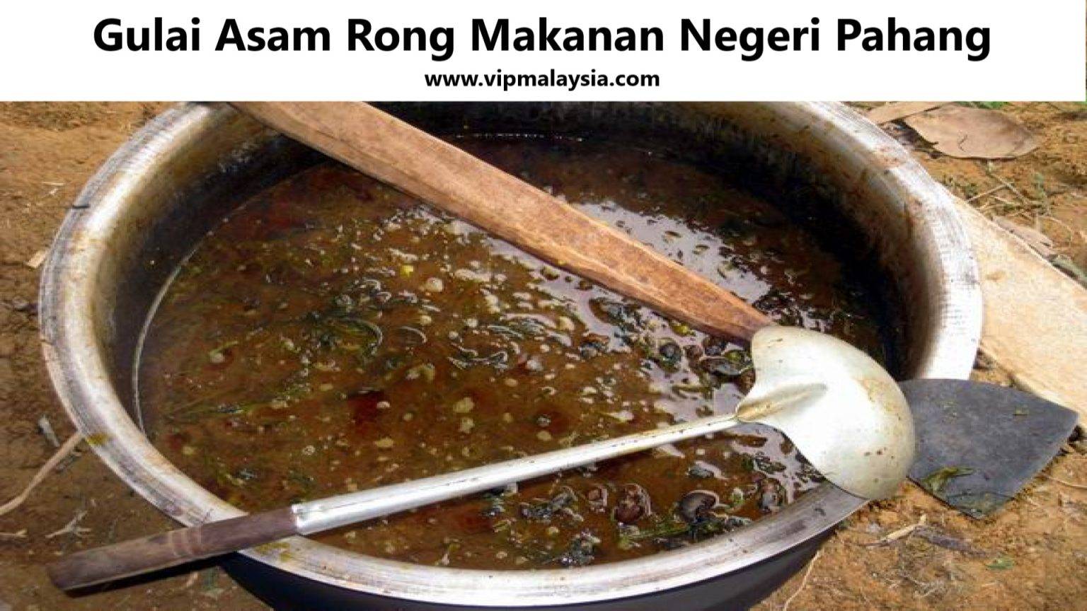 Gulai Asam Rong: A Rare Pahang Culinary Gem – VIP